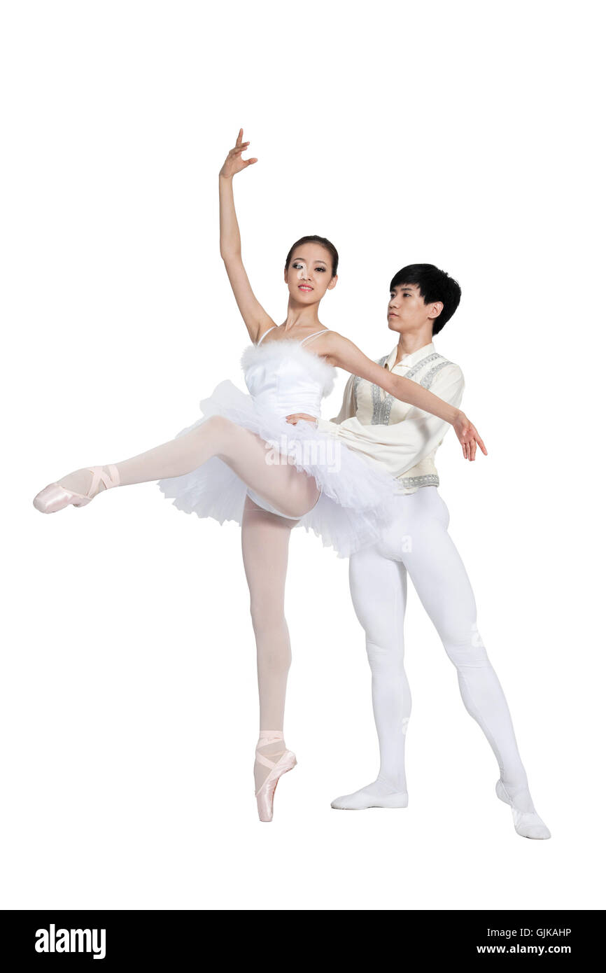 Double ballet studio shot hi-res stock photography and images - Alamy