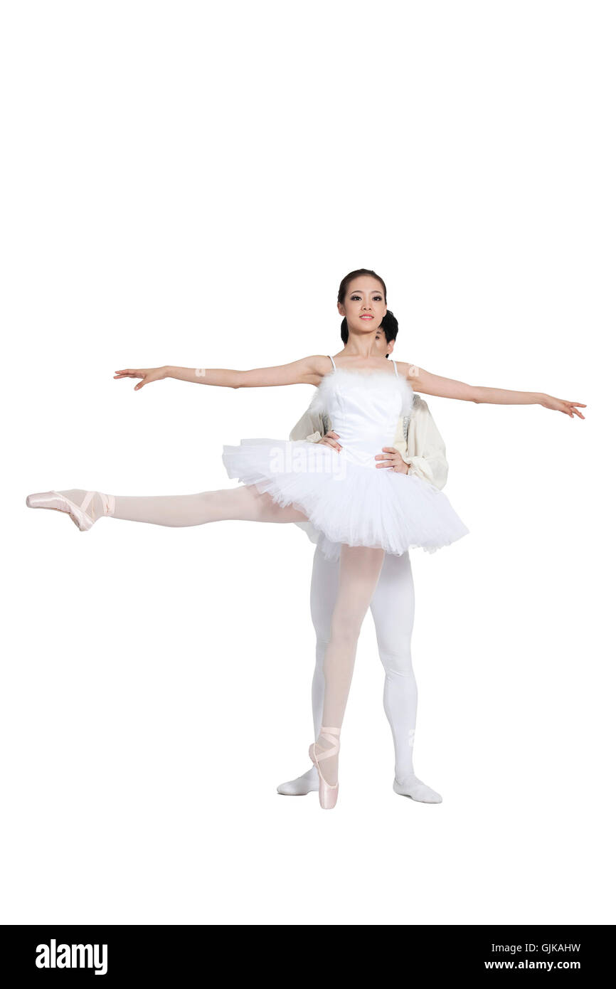 Double ballet studio shot hi-res stock photography and images - Alamy