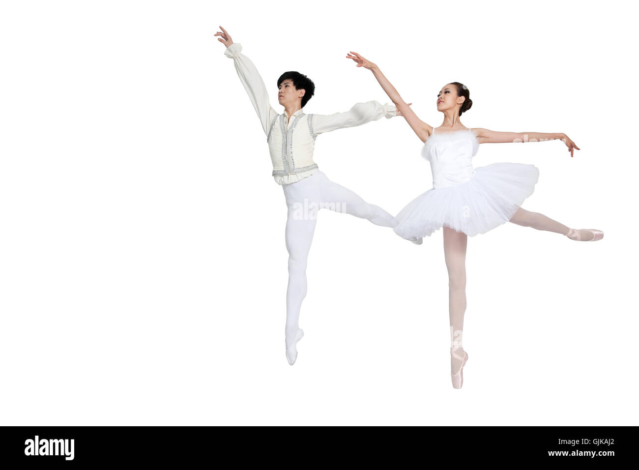 Double ballet studio shot Stock Photo - Alamy
