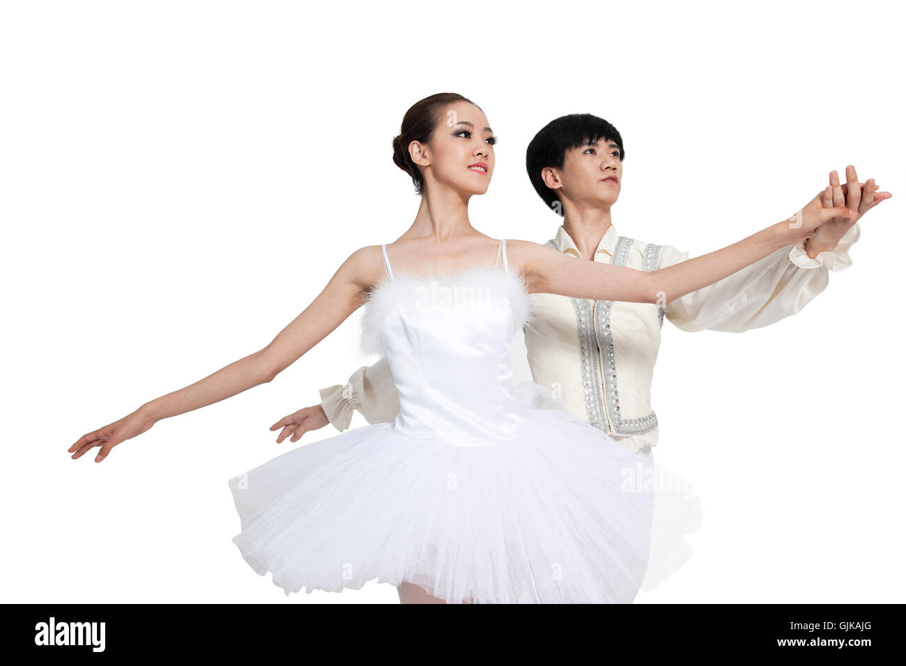 Double ballet studio shot hi-res stock photography and images - Alamy