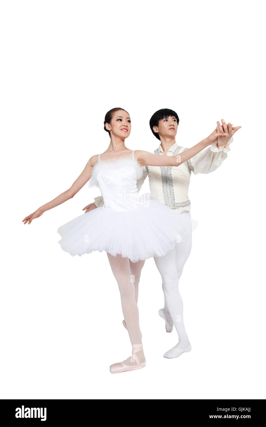 Double ballet studio shot Stock Photo - Alamy