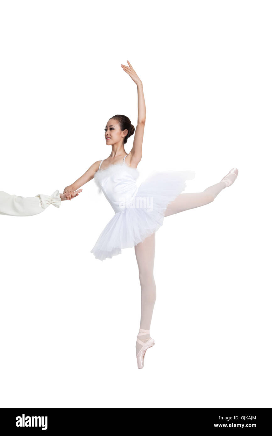 Ballet studio shot woman Stock Photo - Alamy