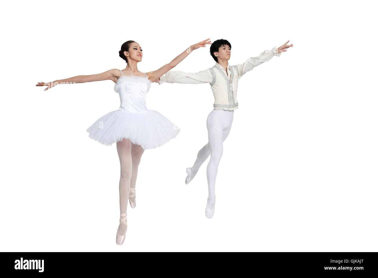 Double ballet studio shot hi-res stock photography and images - Alamy