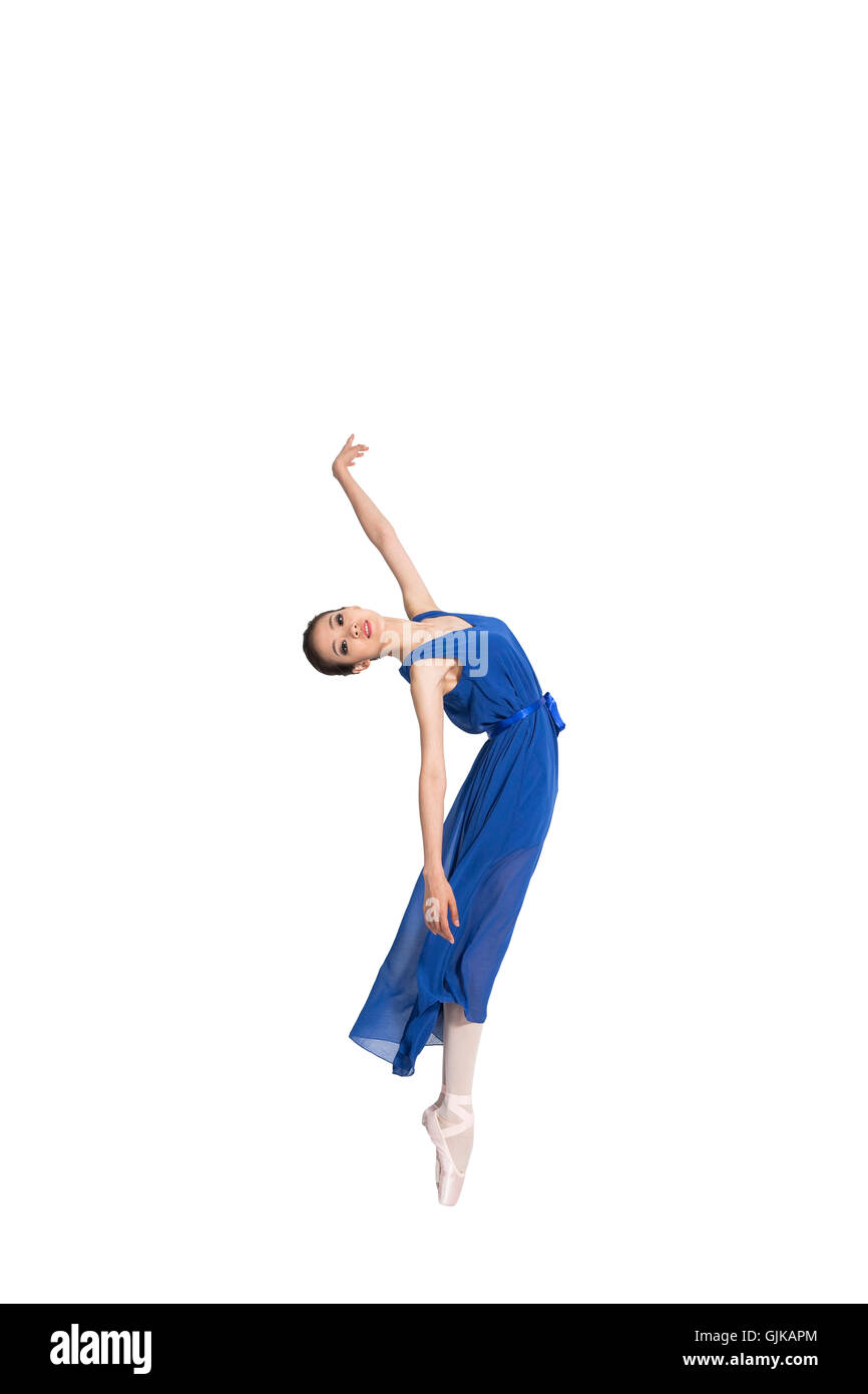 Ballet studio shot woman Stock Photo - Alamy