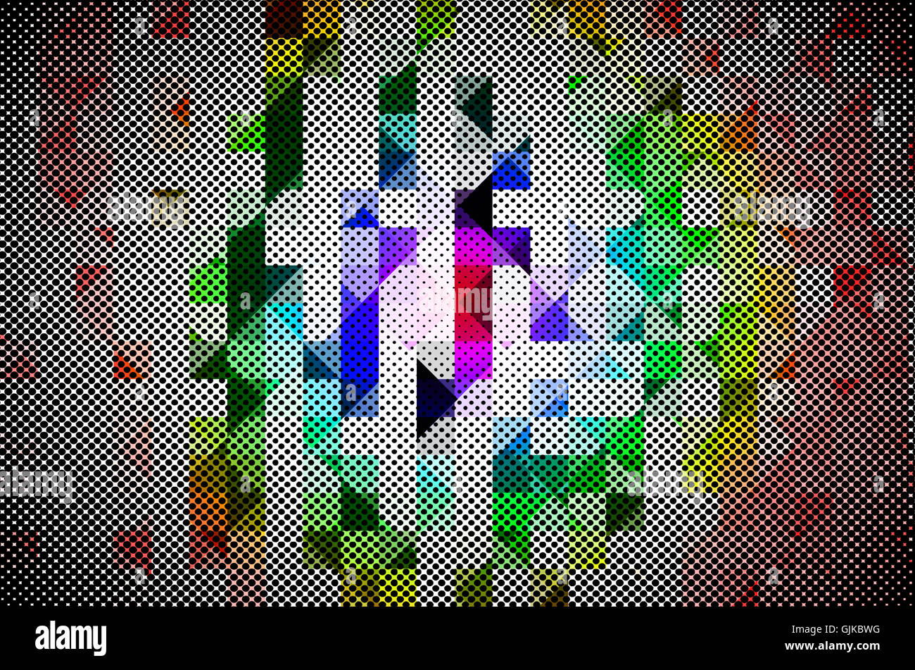 abstract multicolor background with square pattern Stock Photo - Alamy