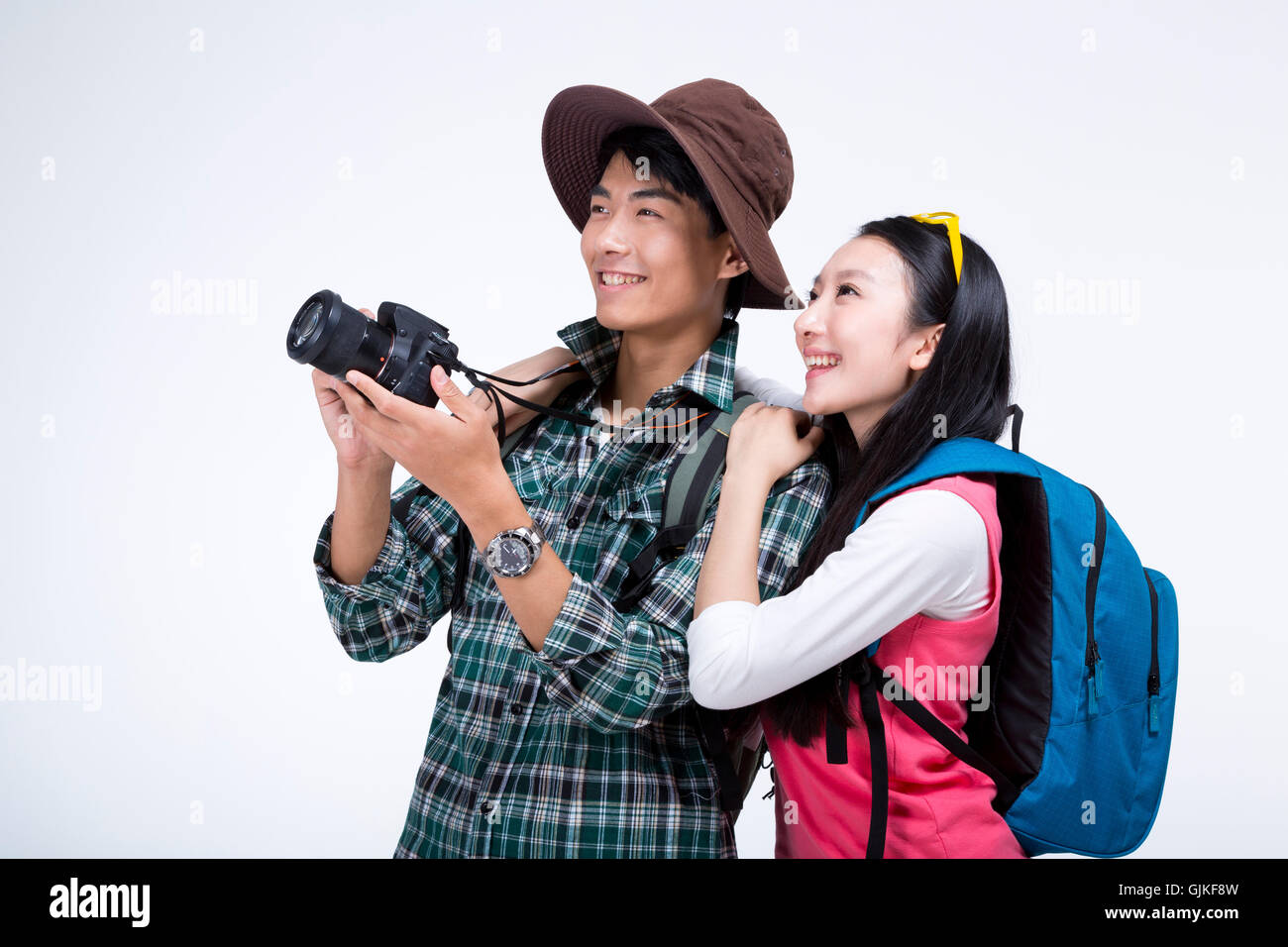 Studio shot young couples Stock Photo - Alamy