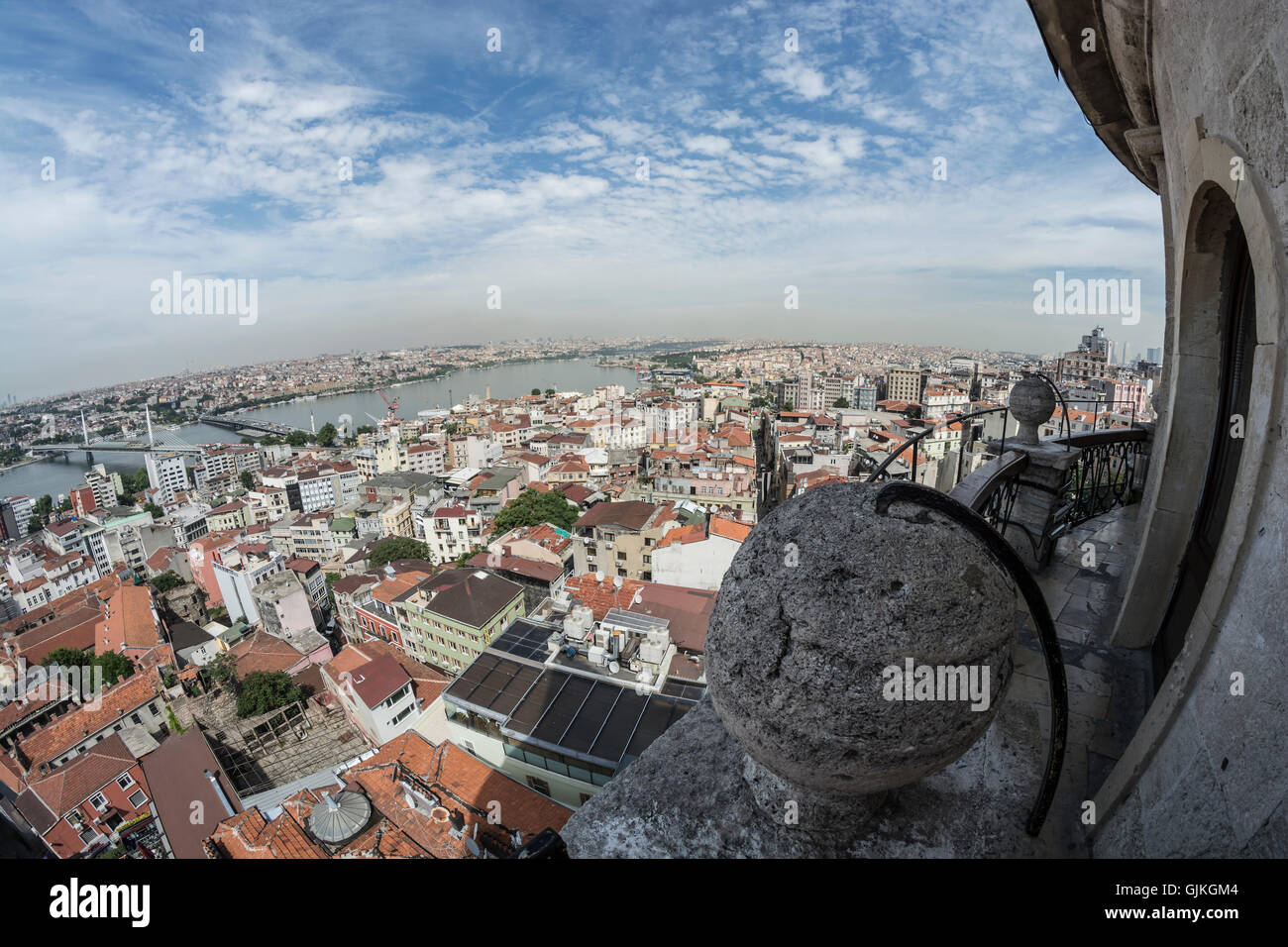 Fiew from Galata tower Stock Photo - Alamy