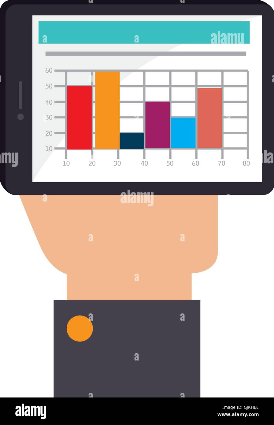 spreadsheet file document smartphone mobile Stock Vector Image & Art ...