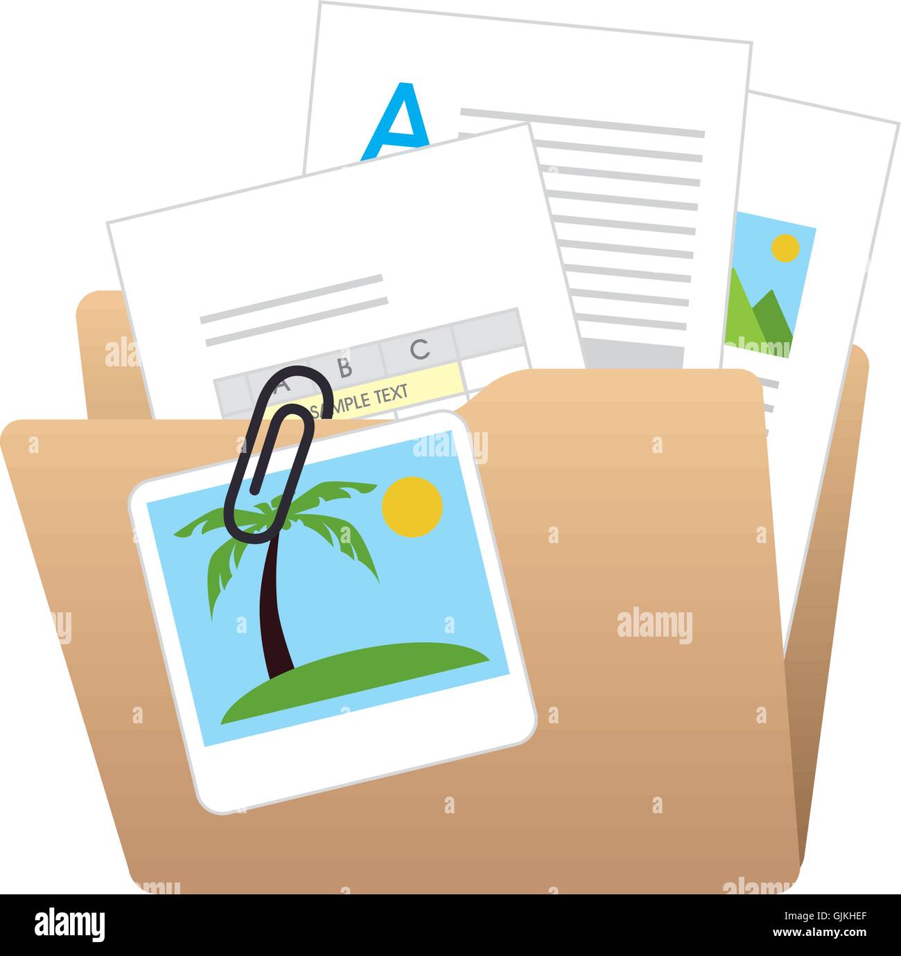 Retro photo archive Stock Vector Images - Alamy