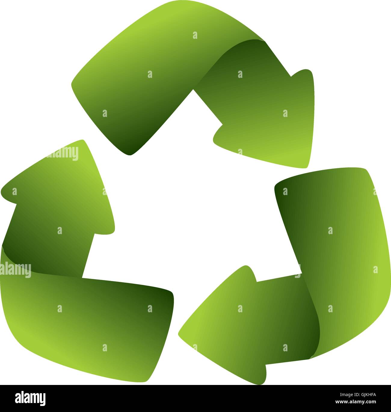 recycling symbol green ecology Stock Vector Image & Art - Alamy