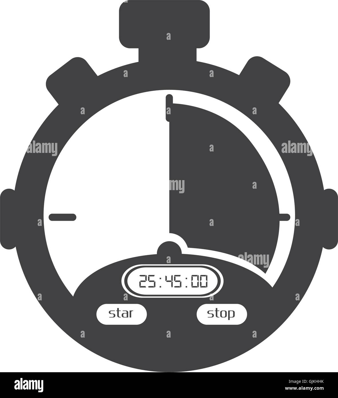 chronometer device time Stock Vector Image & Art - Alamy