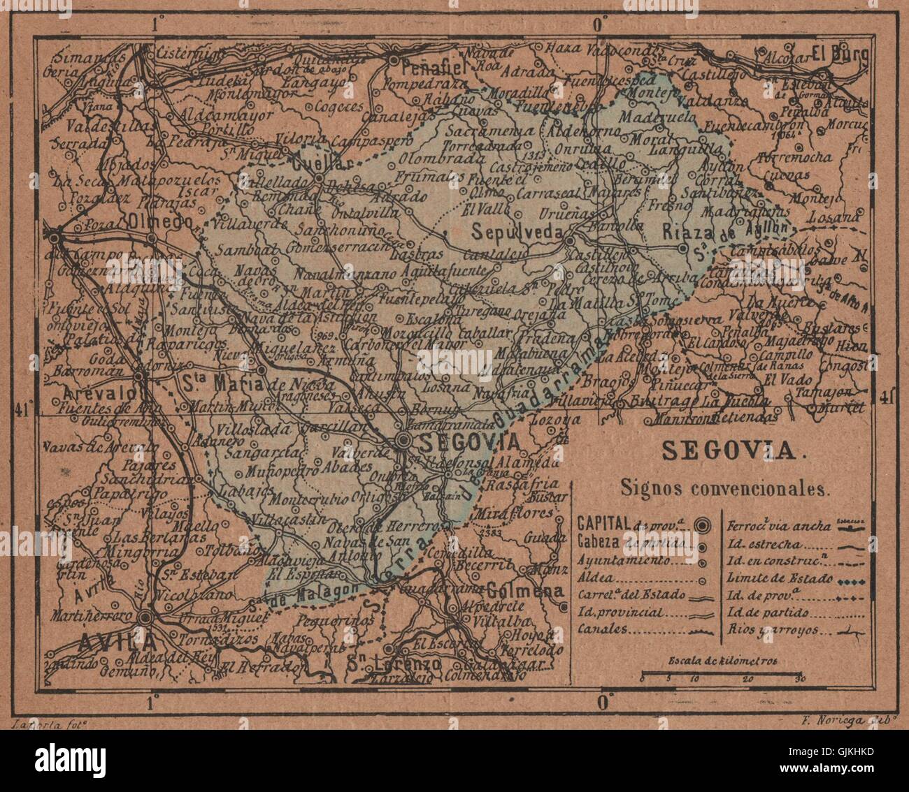 Mapa castilla leon hi-res stock photography and images - Alamy