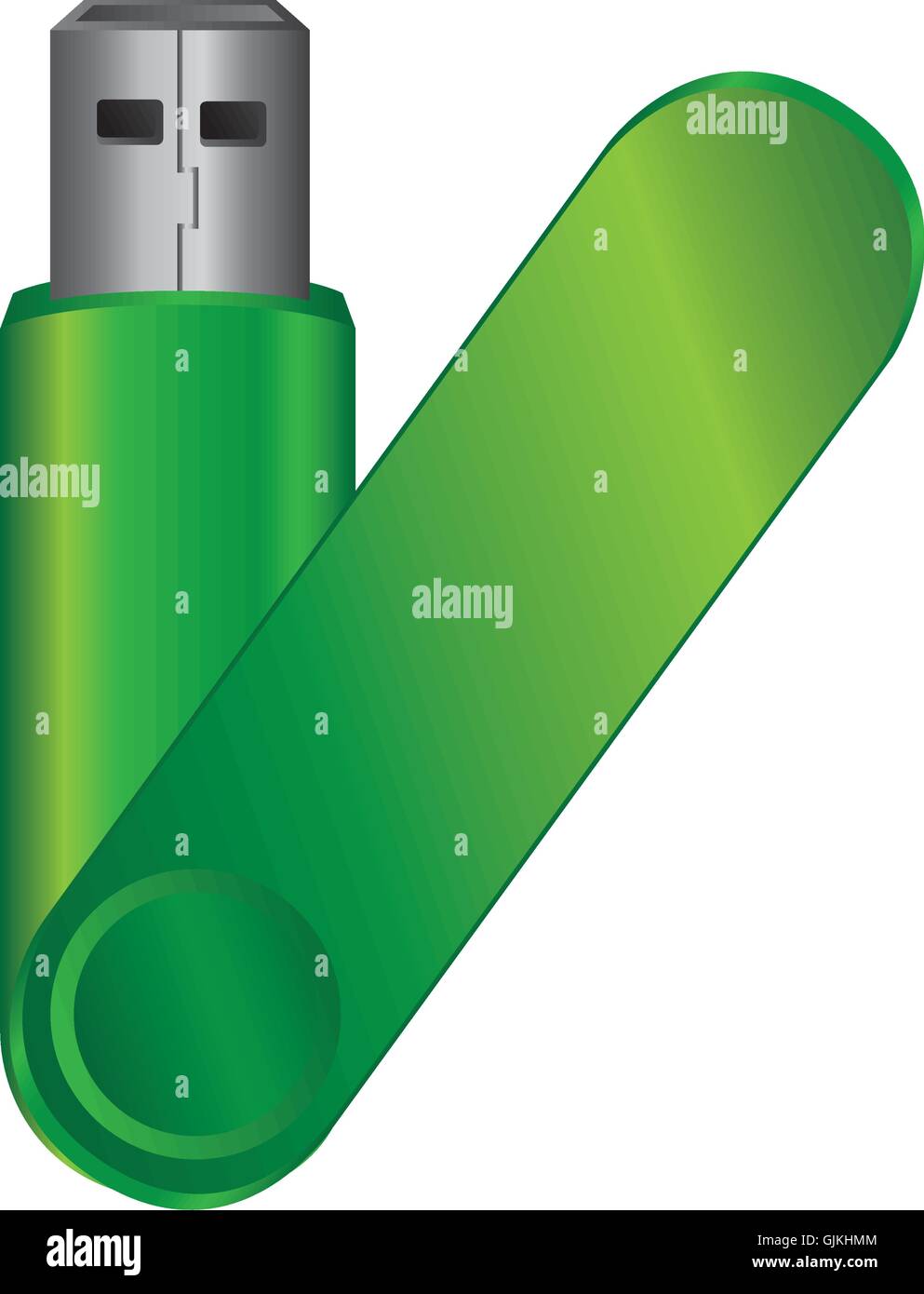 usb disk device data Stock Vector Image & Art - Alamy