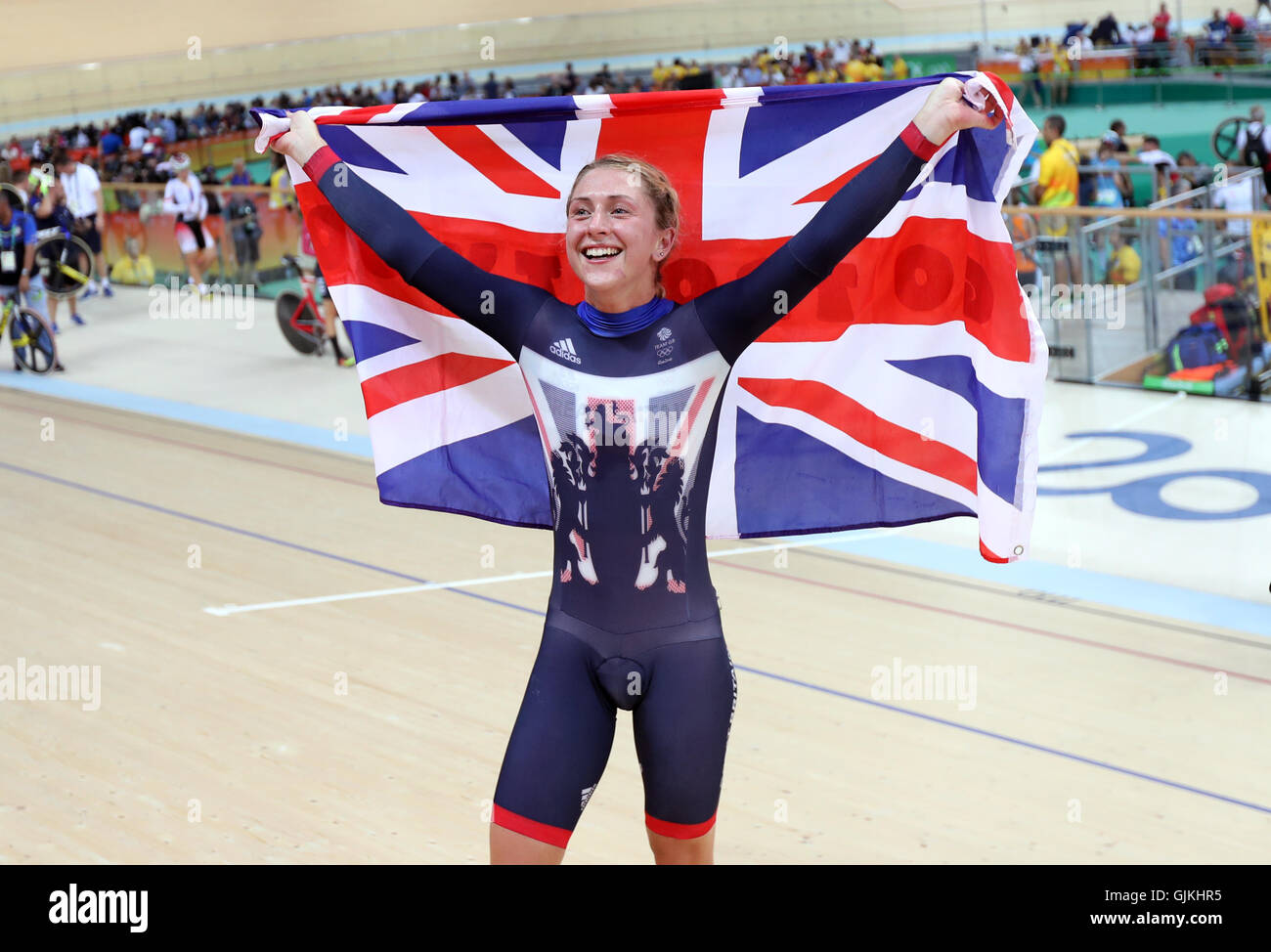 Great Britains Laura Trott Has Won A Gold Medal In The Womens Omnium At The Rio Olympic