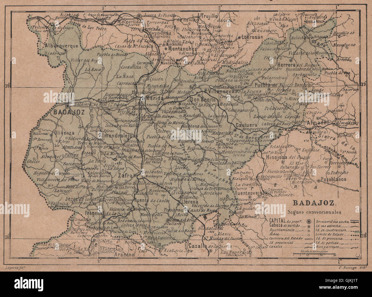 Mapa de merida hi-res stock photography and images - Alamy