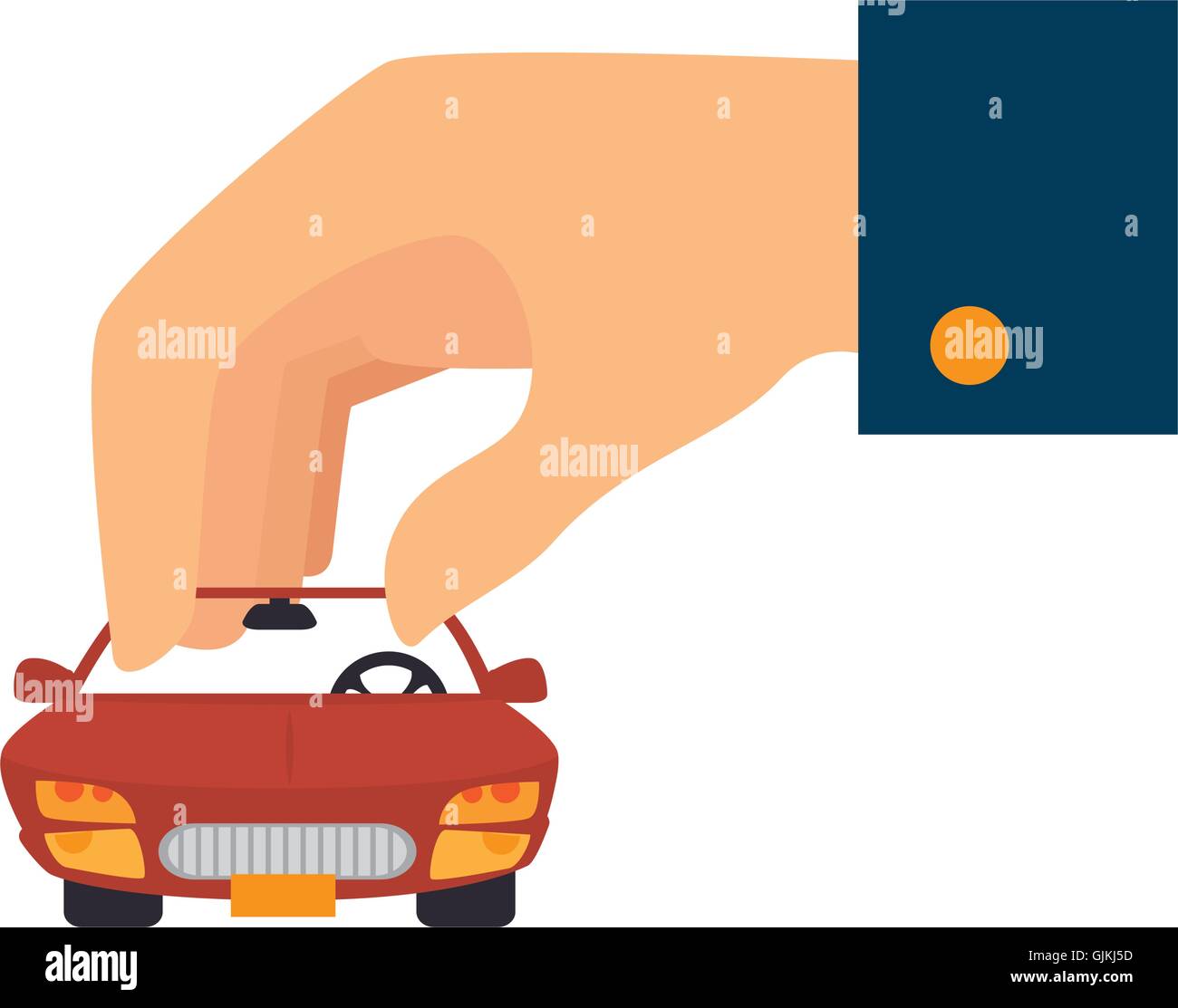 car hand vehicle Stock Vector Image & Art - Alamy