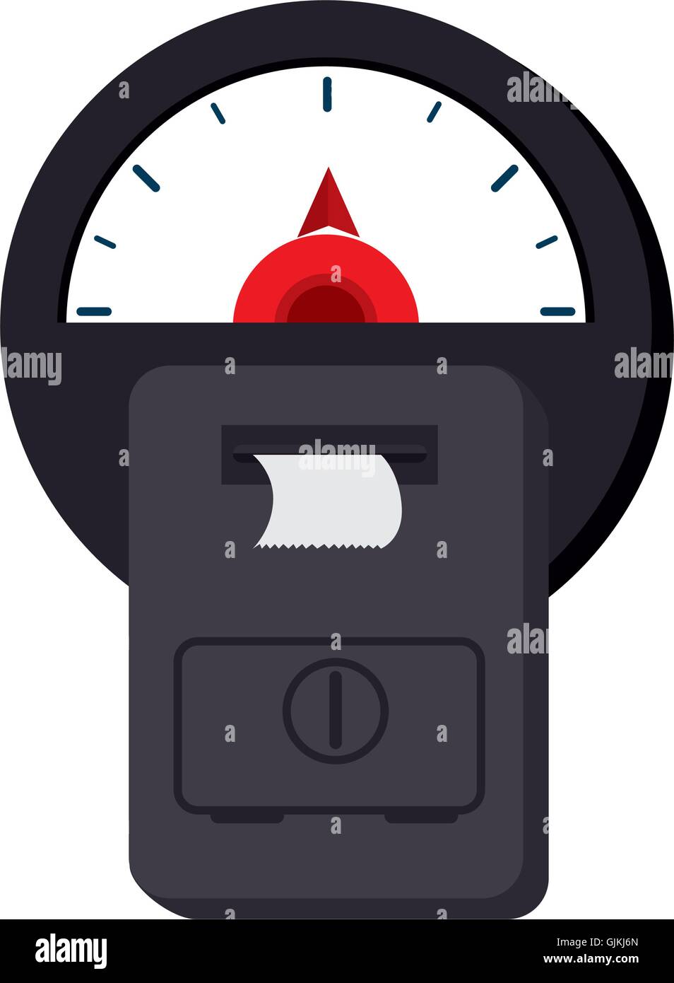 car meter parking Stock Vector Image & Art - Alamy