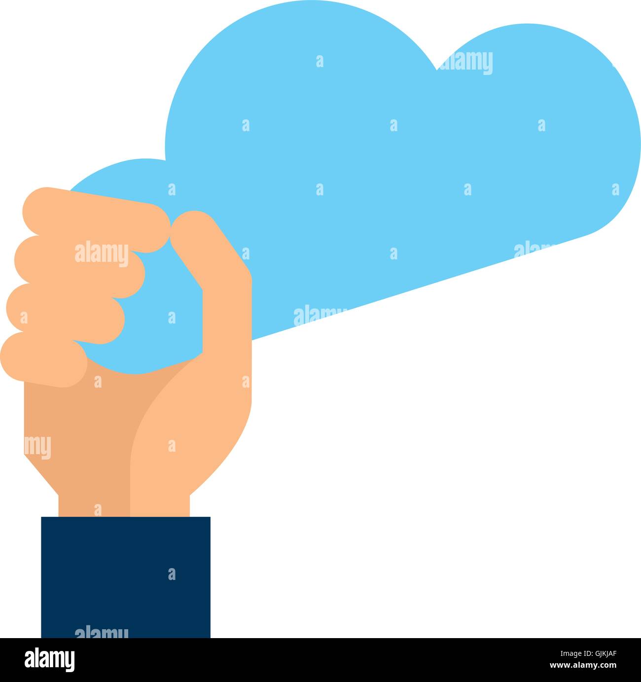 cloud computing silhouette icon Stock Vector Image & Art - Alamy