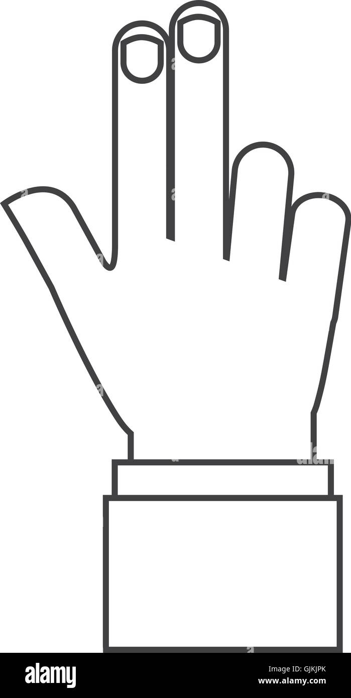 hands human touch isolated Stock Vector Image & Art - Alamy