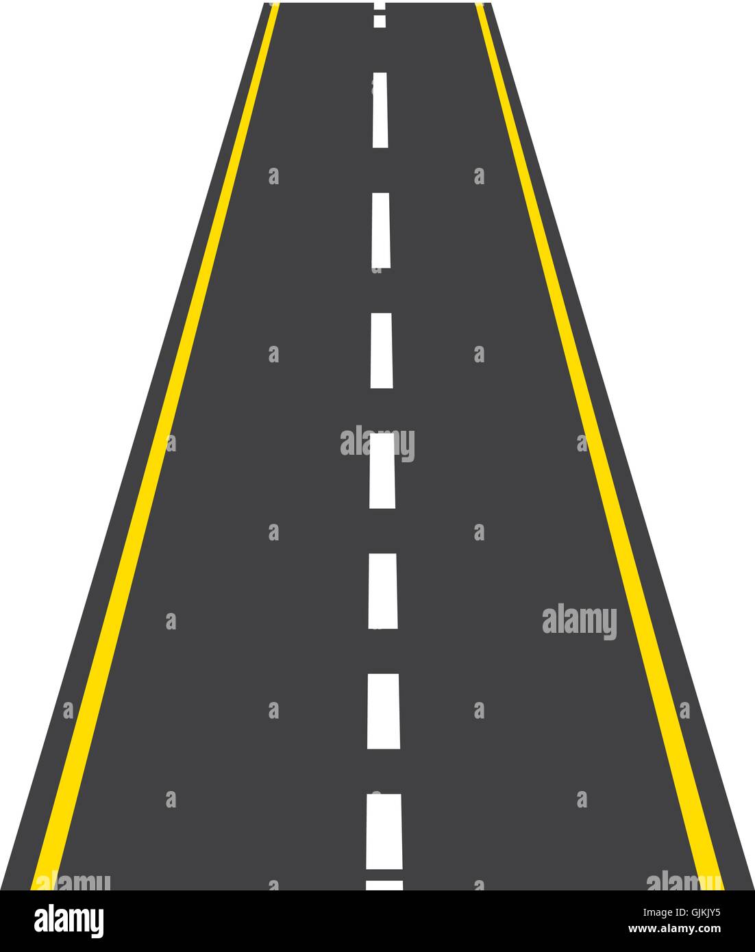 roadway landscape isolated icon Stock Vector Image & Art - Alamy