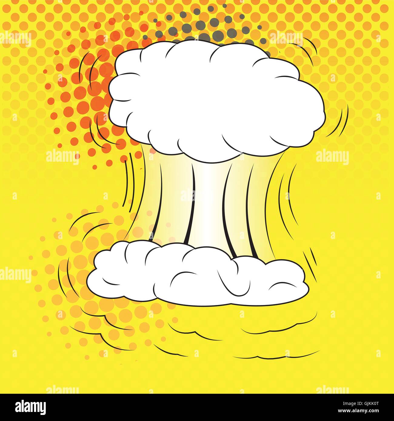 Isolated comic explosion, Vector illustration Stock Vector Image & Art ...