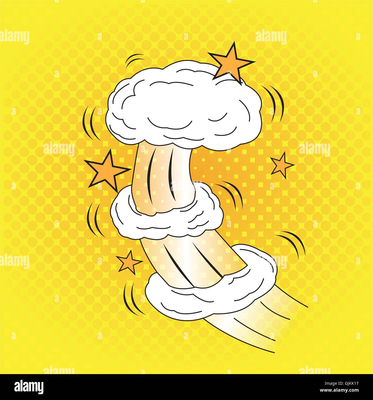 Isolated comic explosion, Vector illustration Stock Vector Image & Art ...