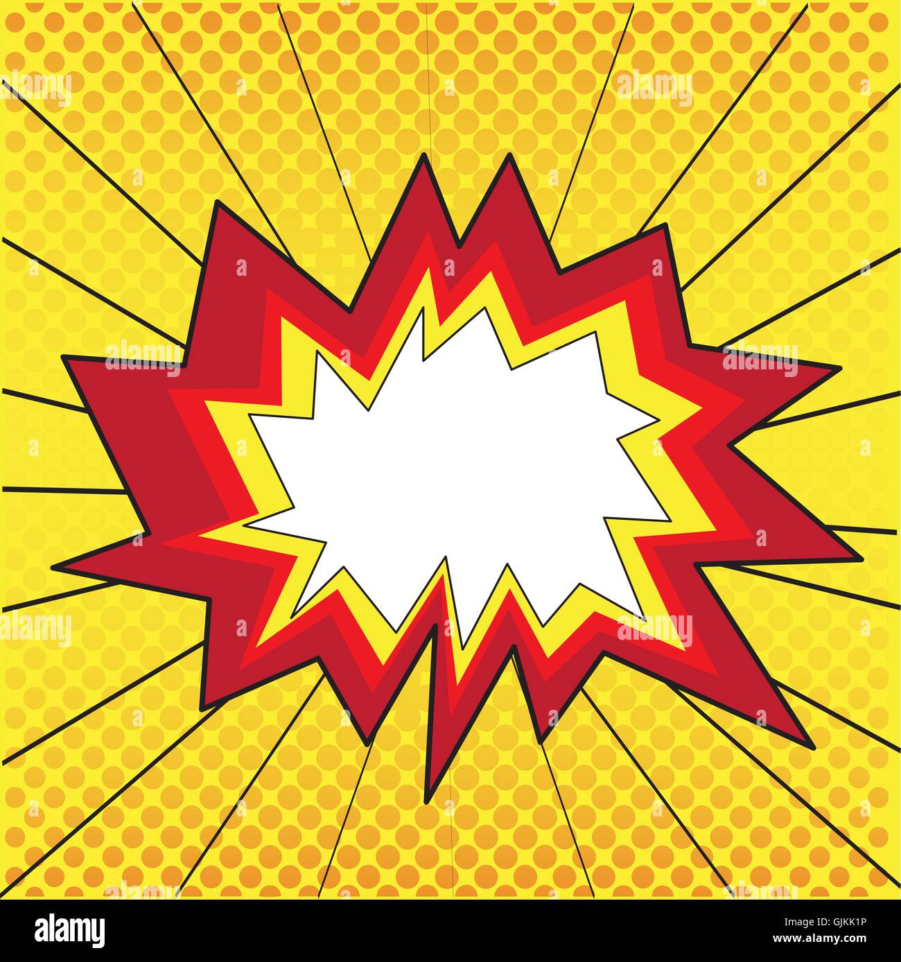 Isolated comic expression, Vector illustration Stock Vector Image & Art ...