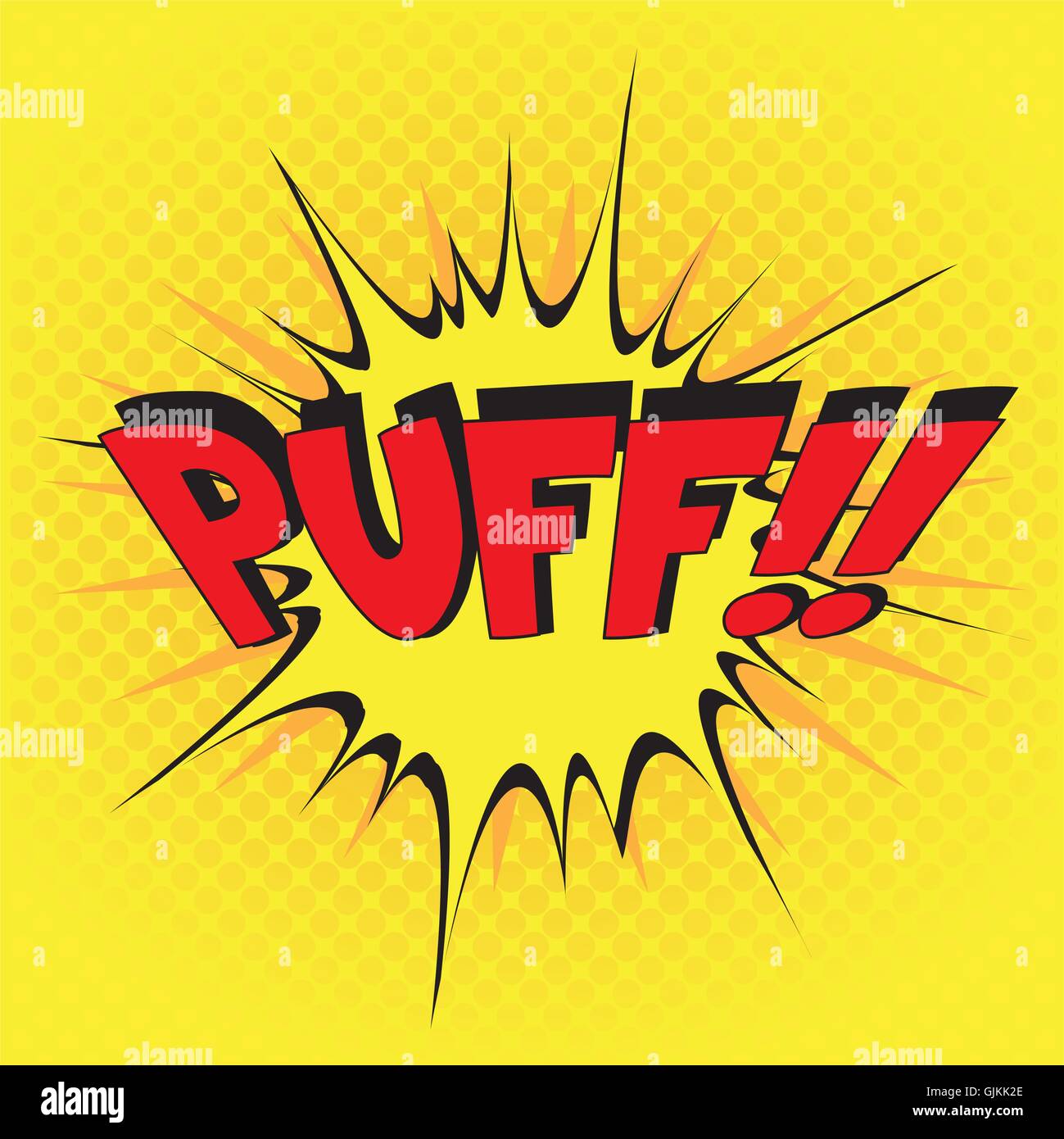 Isolated comic expression, Vector illustration Stock Vector Image & Art ...