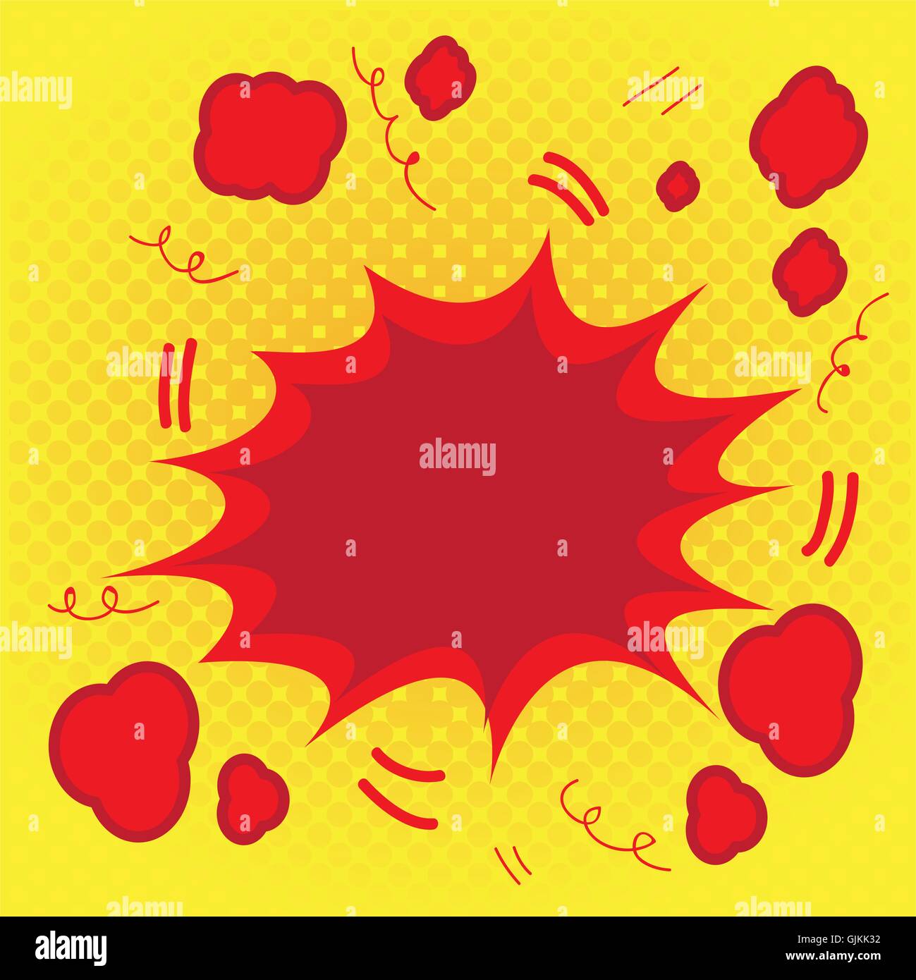 Isolated comic expression, Vector illustration Stock Vector Image & Art ...