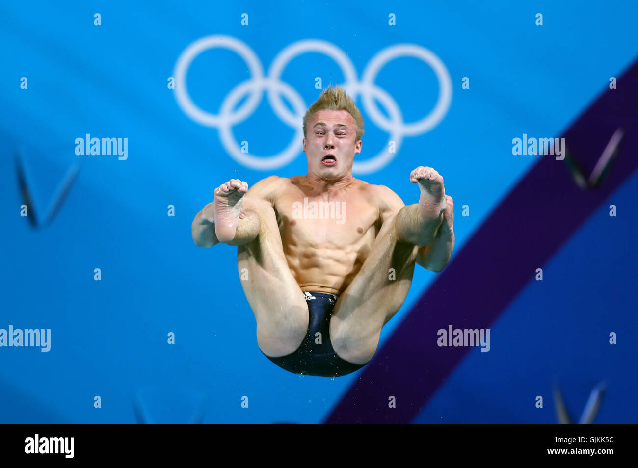 Great Britain's Jack Laugher during the men's 3m springboard final at ...