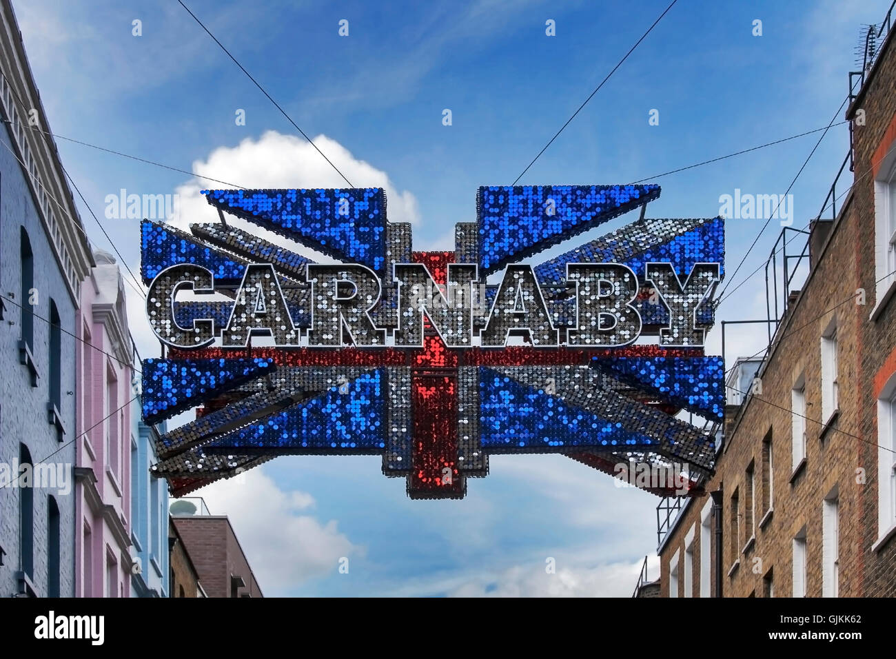 Sign of carnaby street hi-res stock photography and images - Alamy