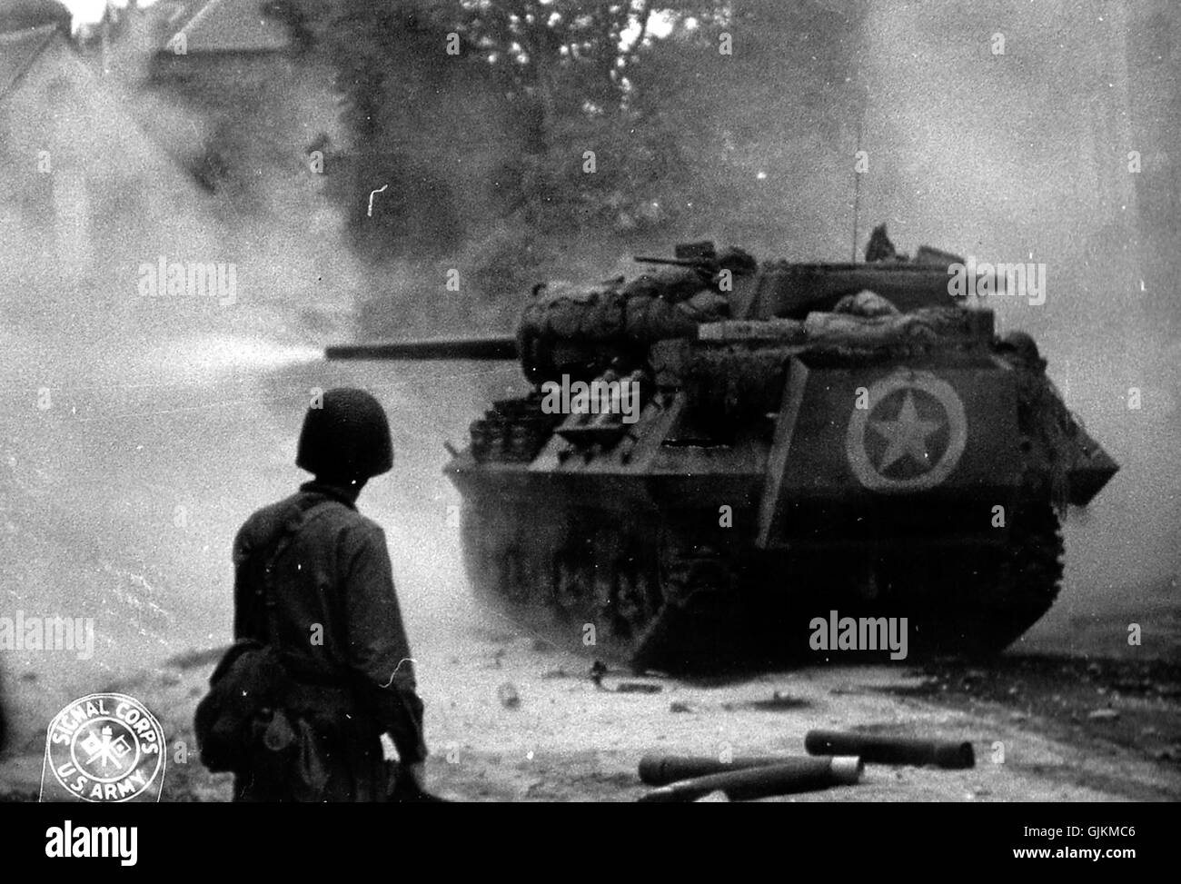 American tank collection Black and White Stock Photos & Images - Alamy
