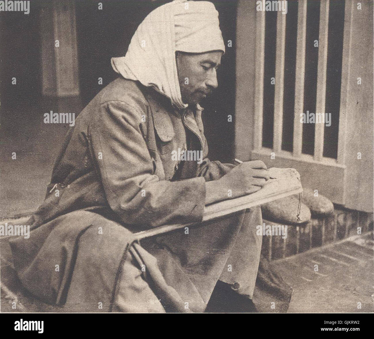 BASA 237K 1 361 19 From the Half Moon Camp near Wu..nsdorf. Types of ...