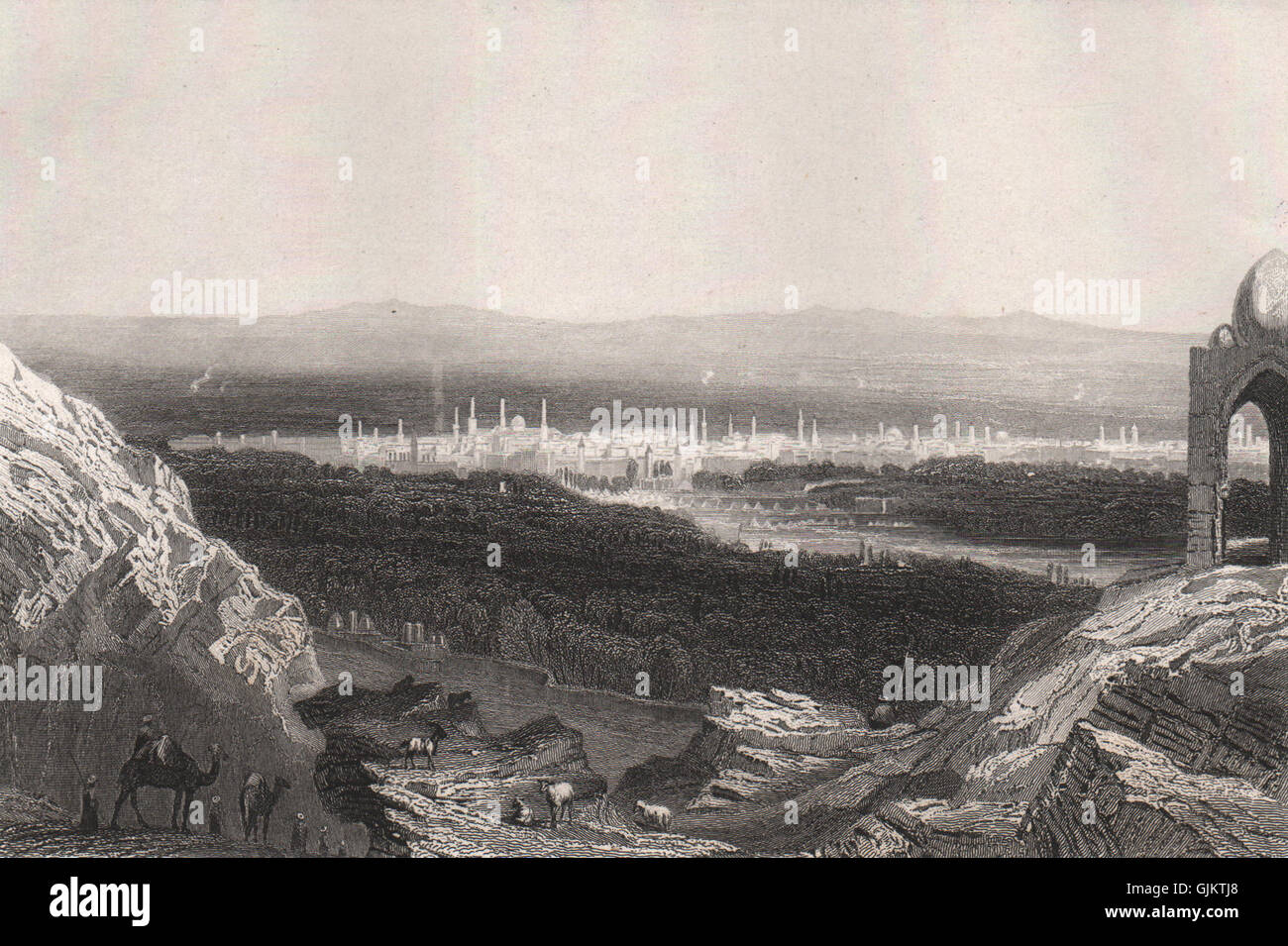 Damascus syria 19th century hi-res stock photography and images - Alamy