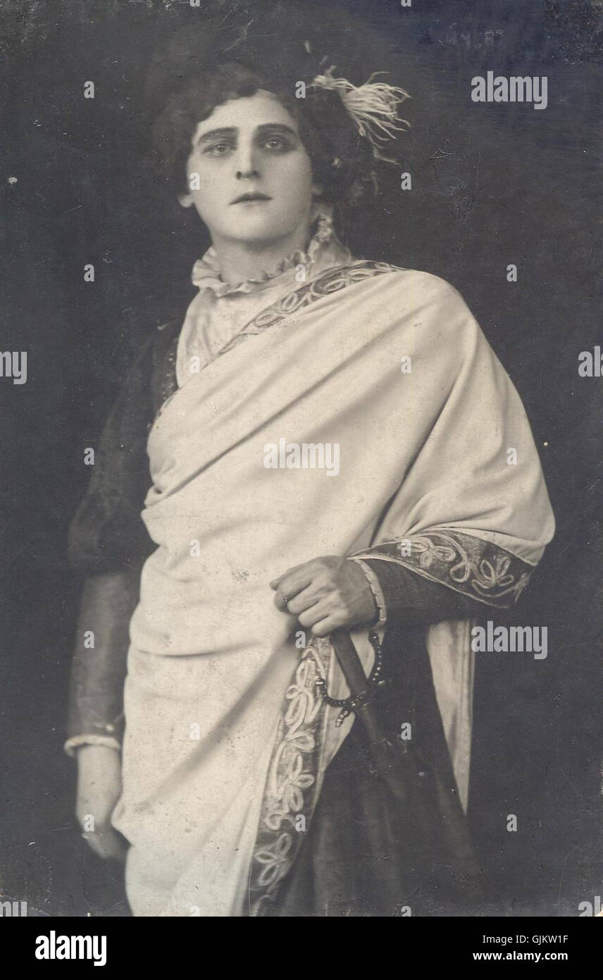 BASA 880K 1 104 1 Petar Raychev in Faust Opera, 1919 Stock Photo - Alamy