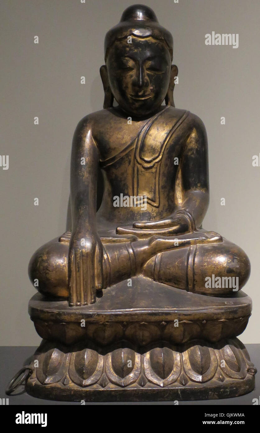 'Buddha Shakyamuni' from Myanmar, Norton Simon Museum Stock Photo - Alamy