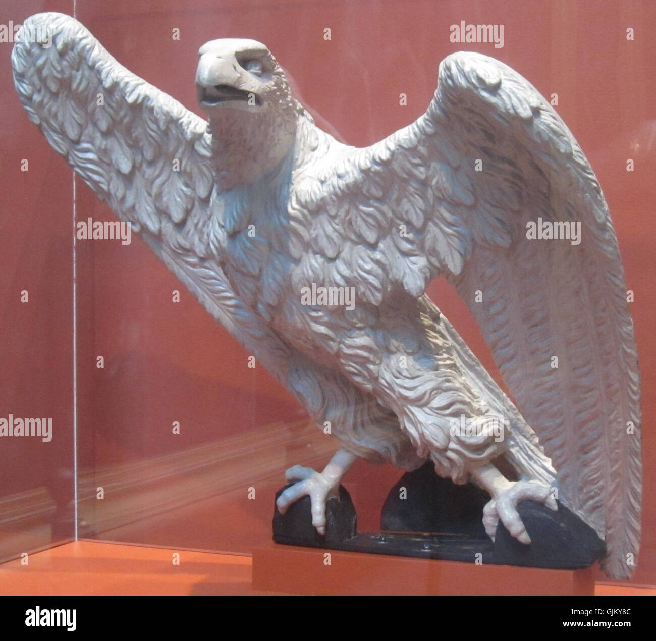 'Eagle' is a pine carving by American sculptor William Rush. The piece ...