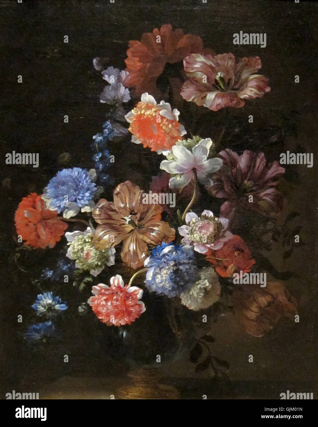 'Flower Still Life' is a painting by Jean Baptiste Monnoyer, displayed ...