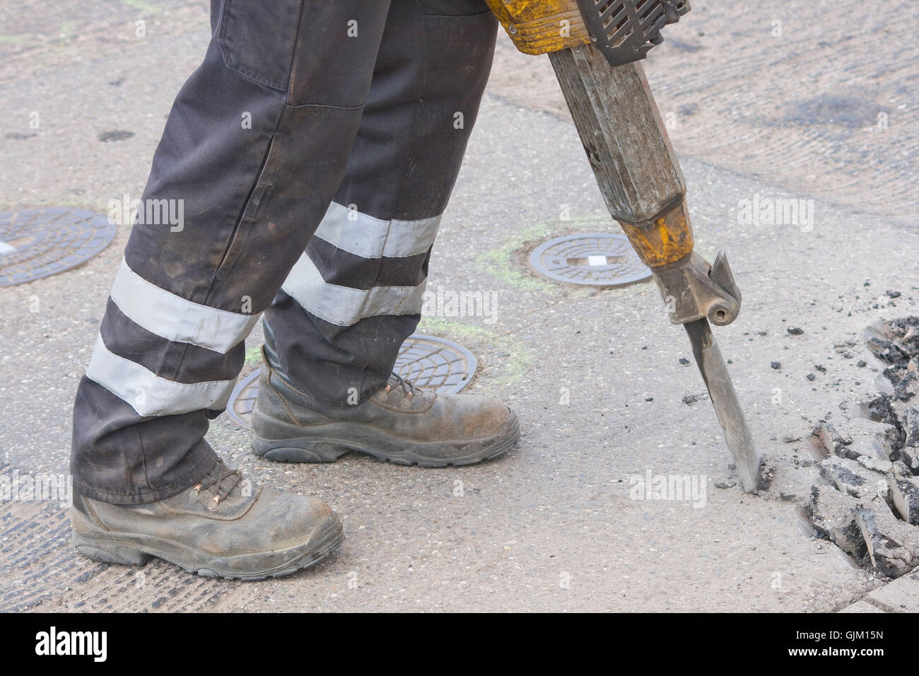 rip work job Stock Photo - Alamy