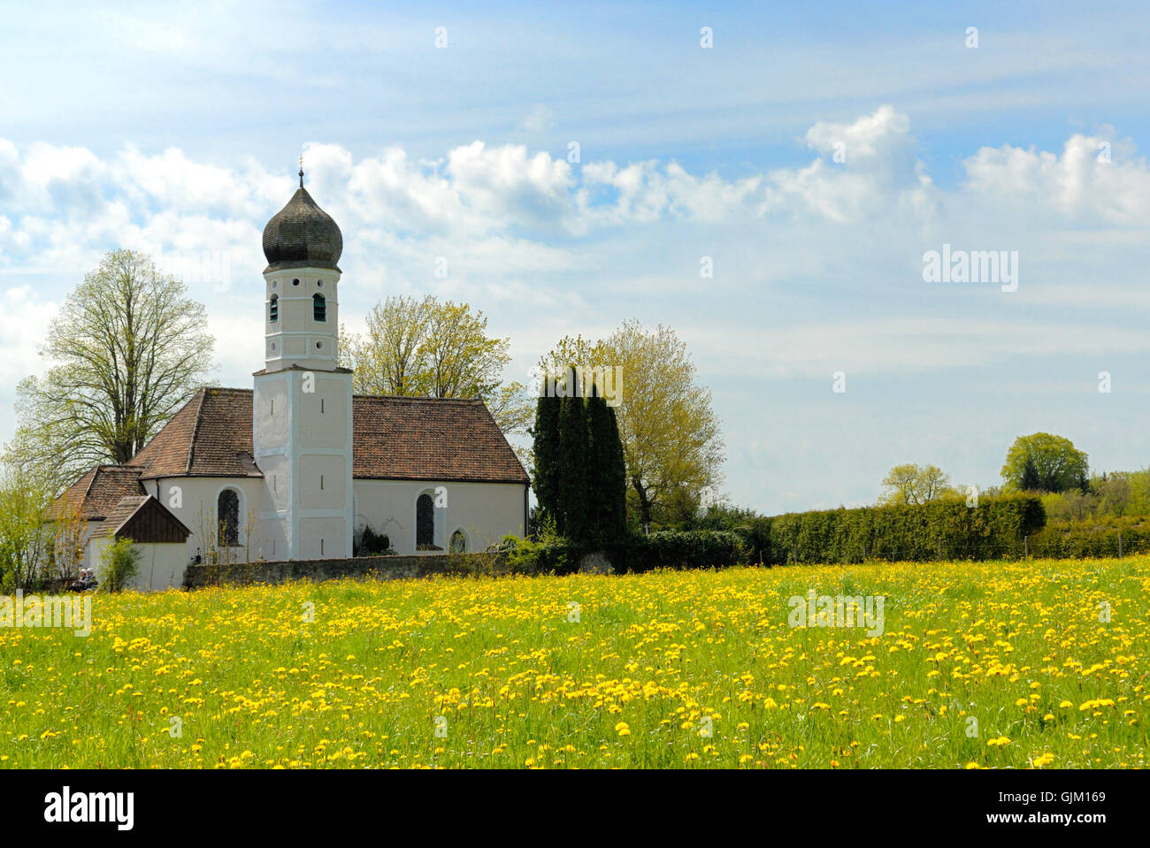 Spring time church hi-res stock photography and images - Alamy
