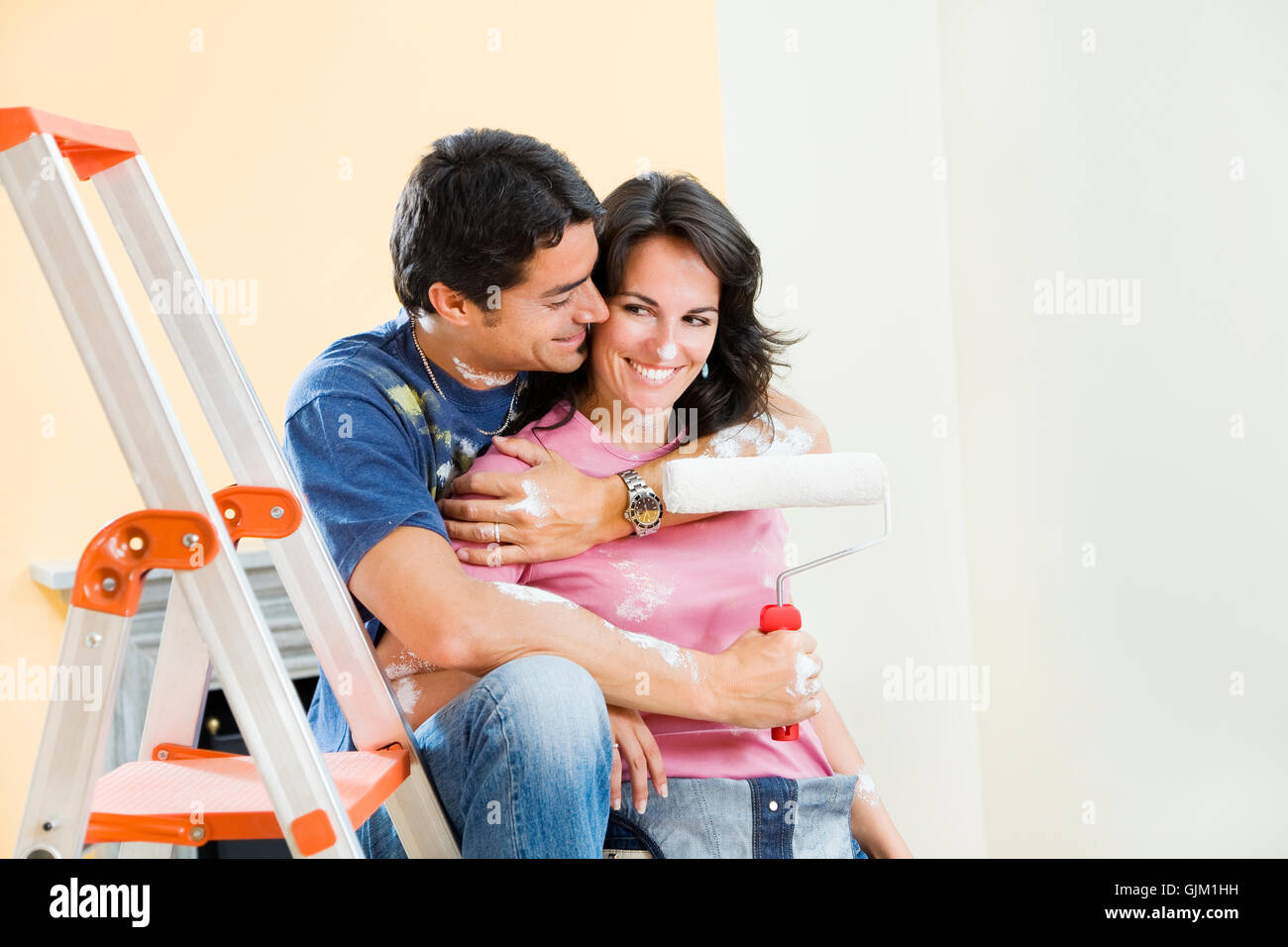 laugh laughs laughing Stock Photo - Alamy