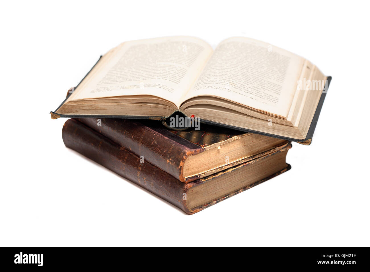 Old book page Cut Out Stock Images & Pictures - Alamy