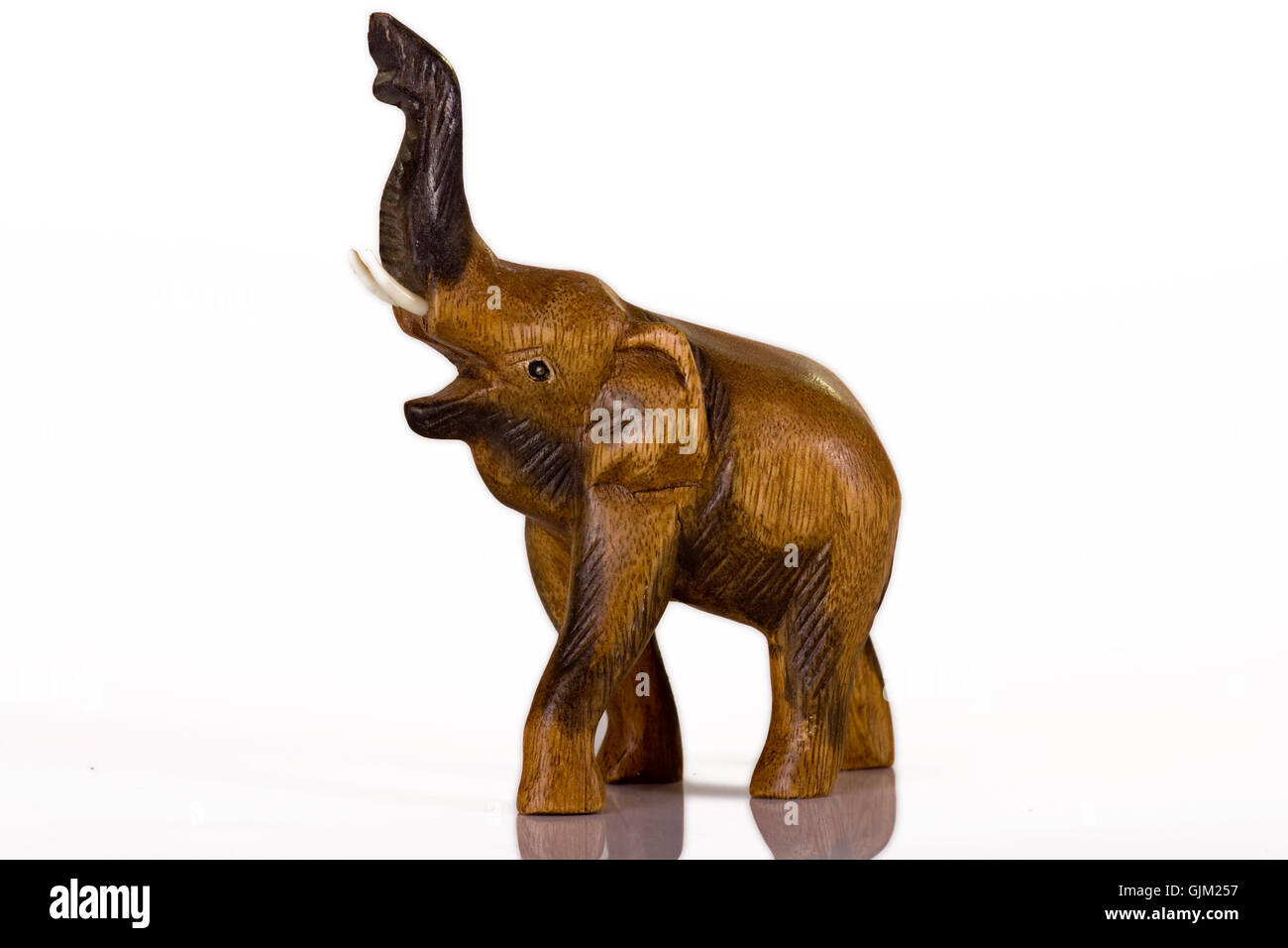 Wood Carving Elephant High Resolution Stock Photography and Images - Alamy