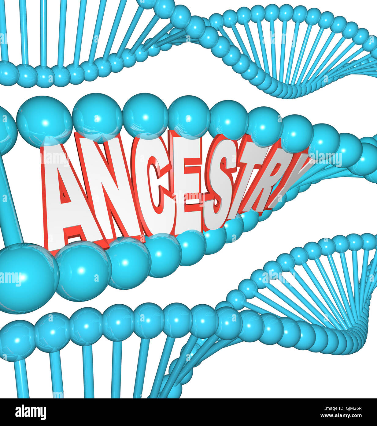 Ancestry Word in DNA Research Your Genealogy Ancestors Stock Photo - Alamy