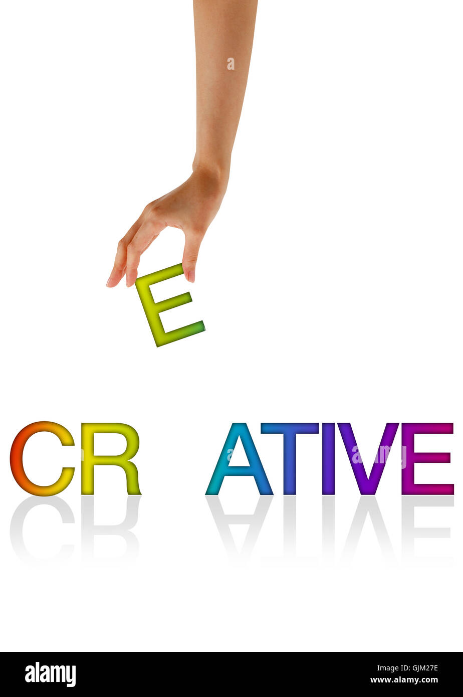 Creative - Hand Stock Photo - Alamy