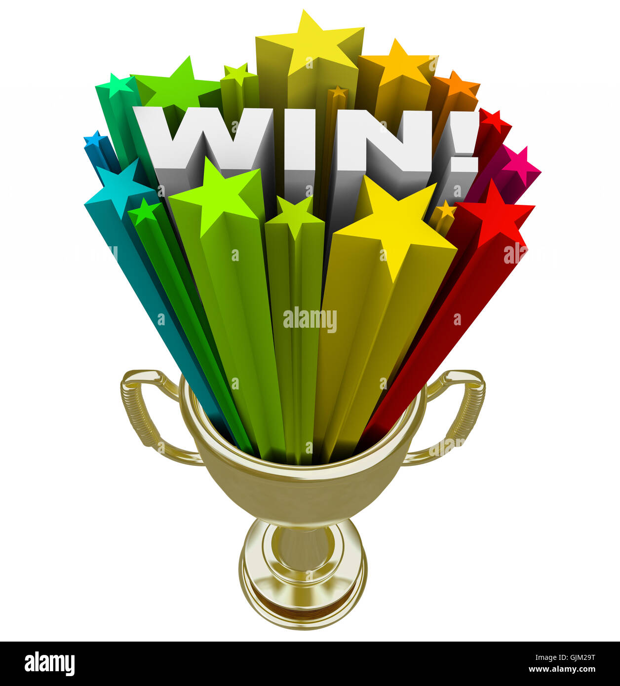 Trophy award stars in hi-res stock photography and images - Alamy