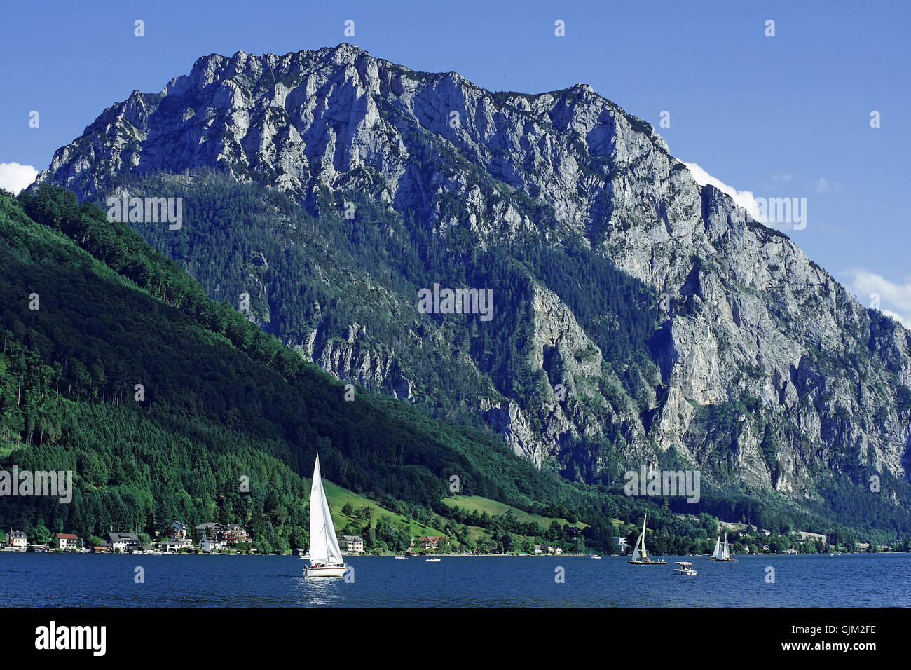 Mountain traunstein hi-res stock photography and images - Alamy