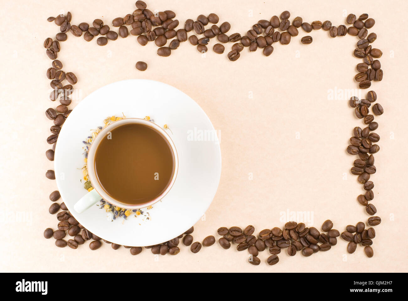 Coffee bean frame hi-res stock photography and images - Alamy