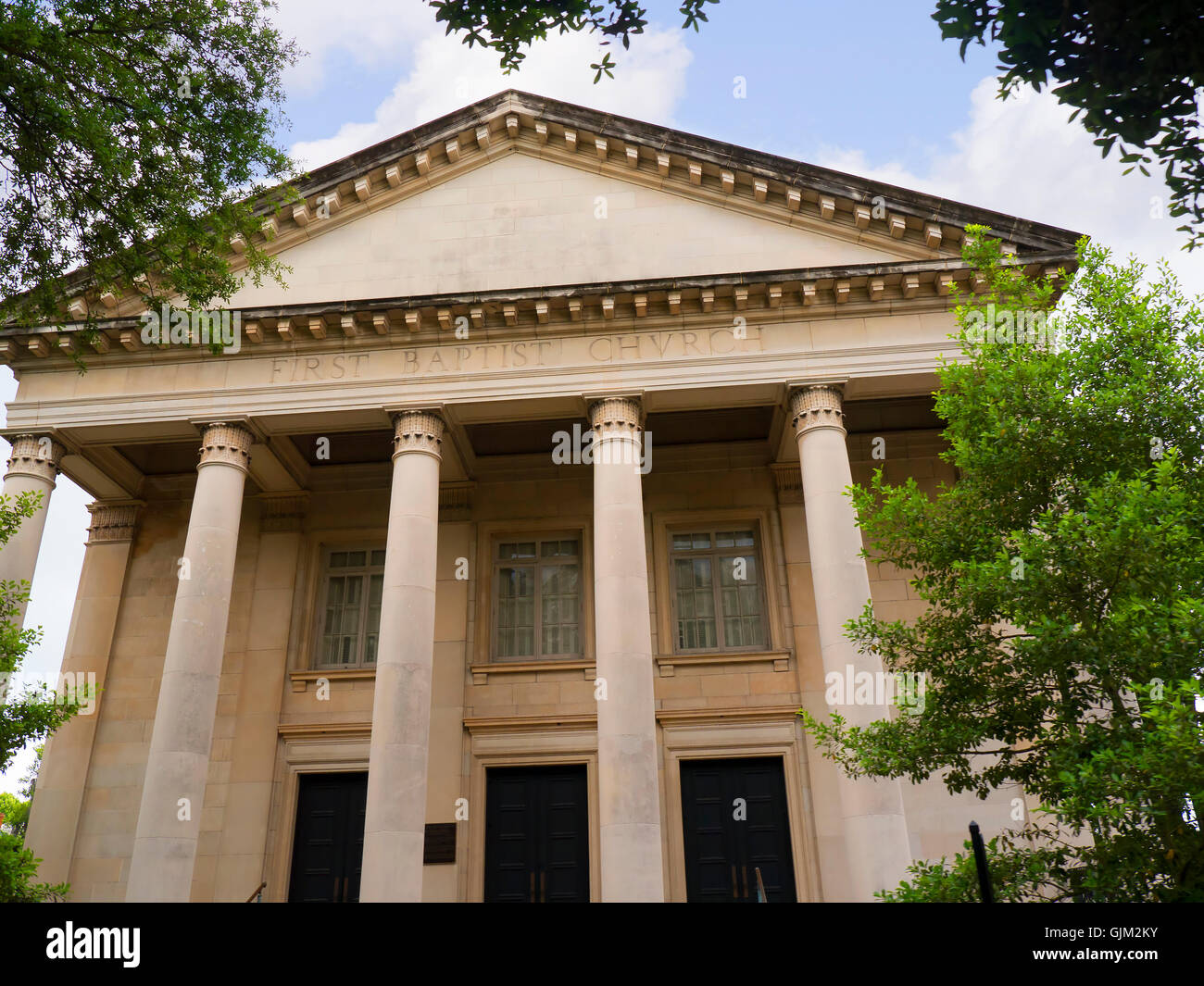 Usa georgia savannah temple hi-res stock photography and images - Alamy