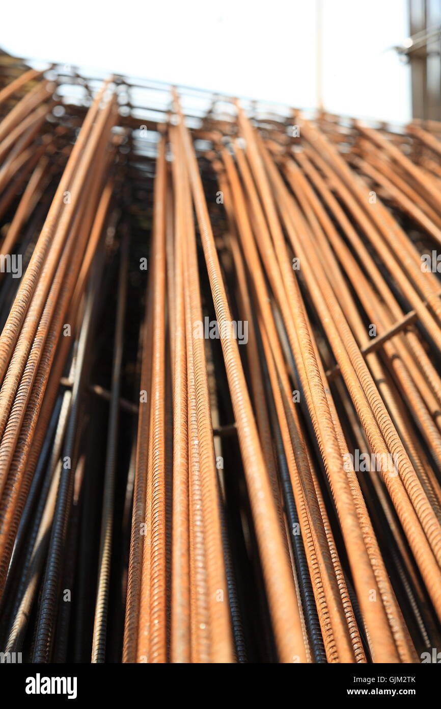 build iron steel Stock Photo - Alamy